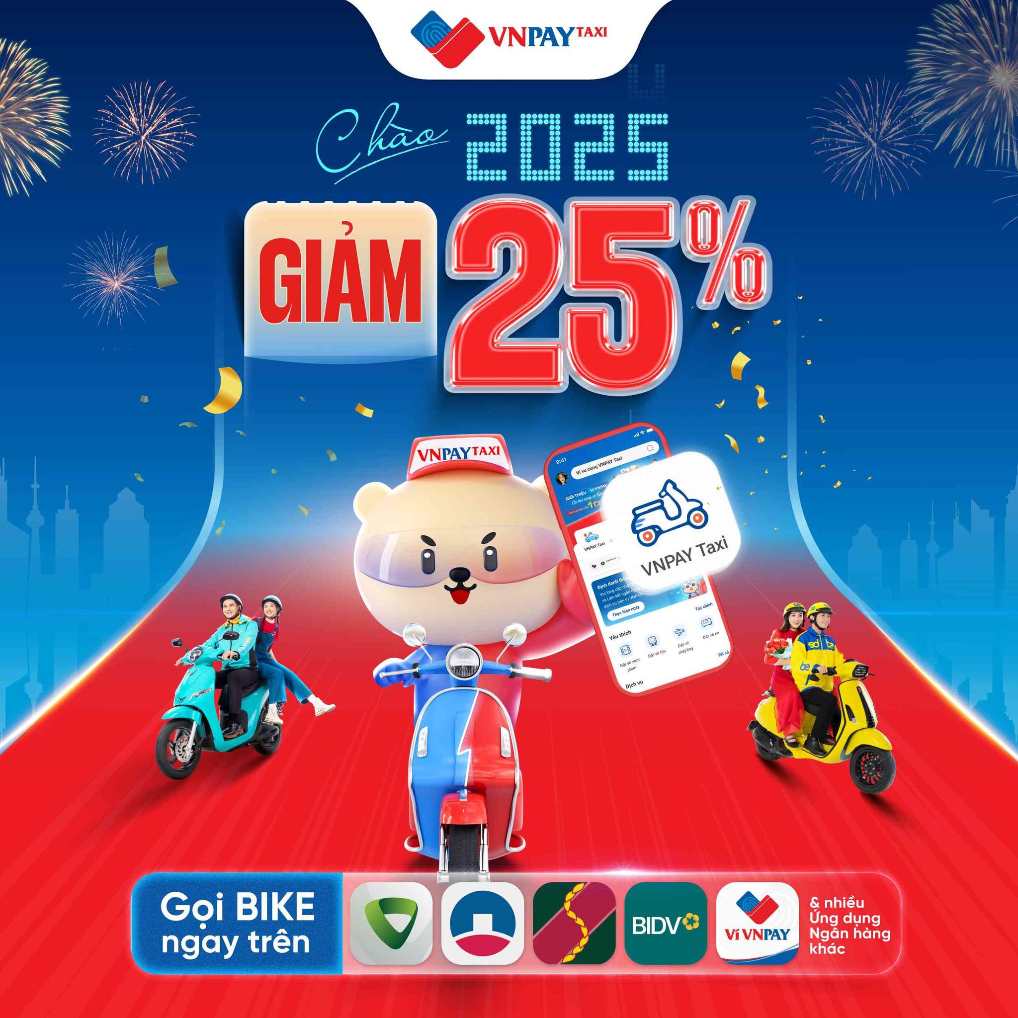 Gọi Taxi Online trên ứng dụng ngân hàng và ví VNPAY